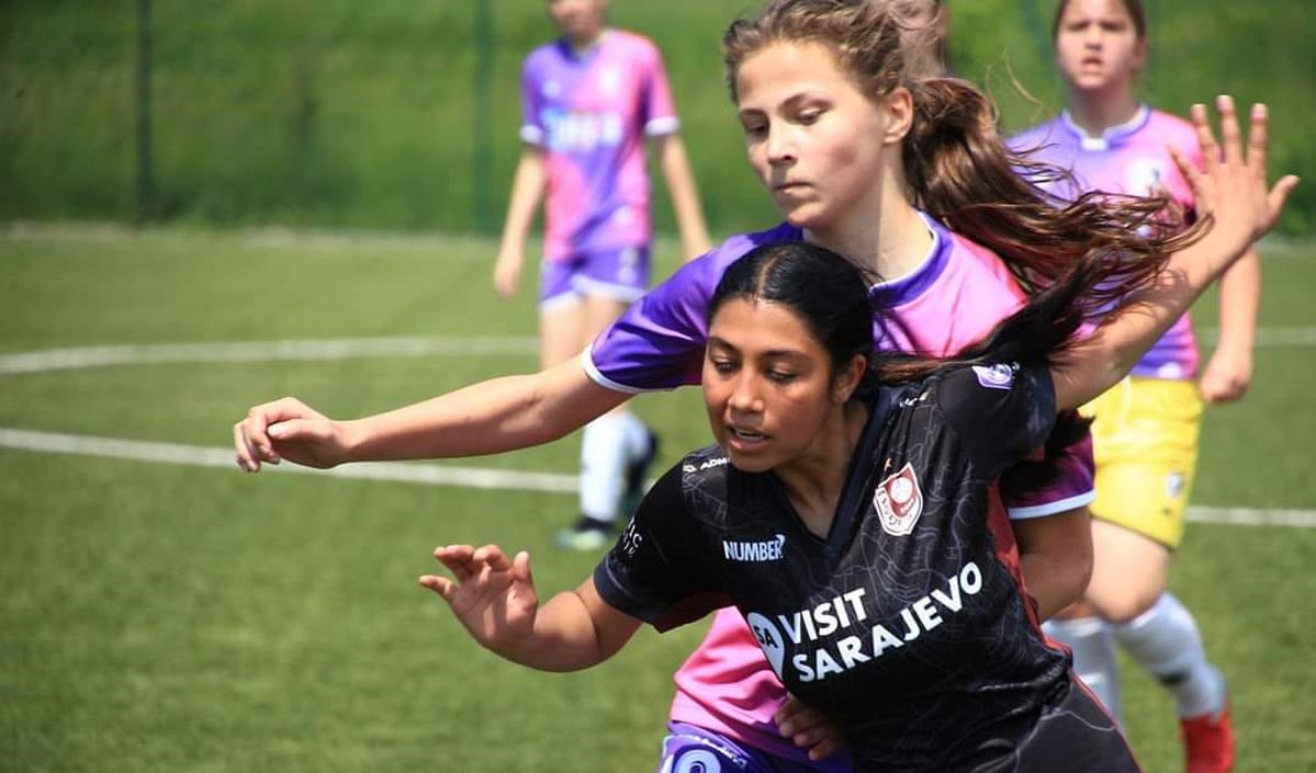 Gradiščanka Dunja Gagić ostvaruje zapažene rezultate u fudbalu - Micro ...