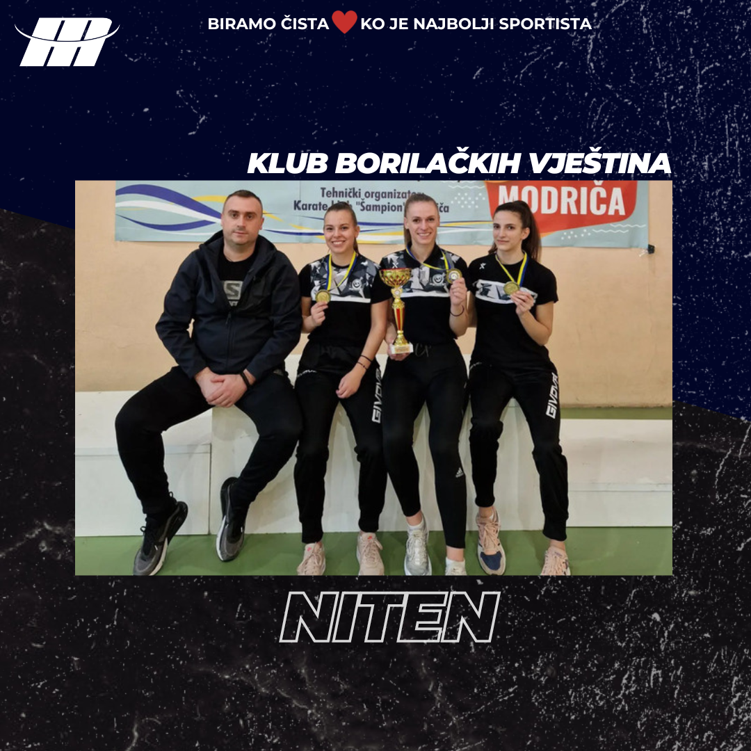 Marija Zjajić i ekipa juniorki KBV ''Niten'' prvaci Republike Srpske ...