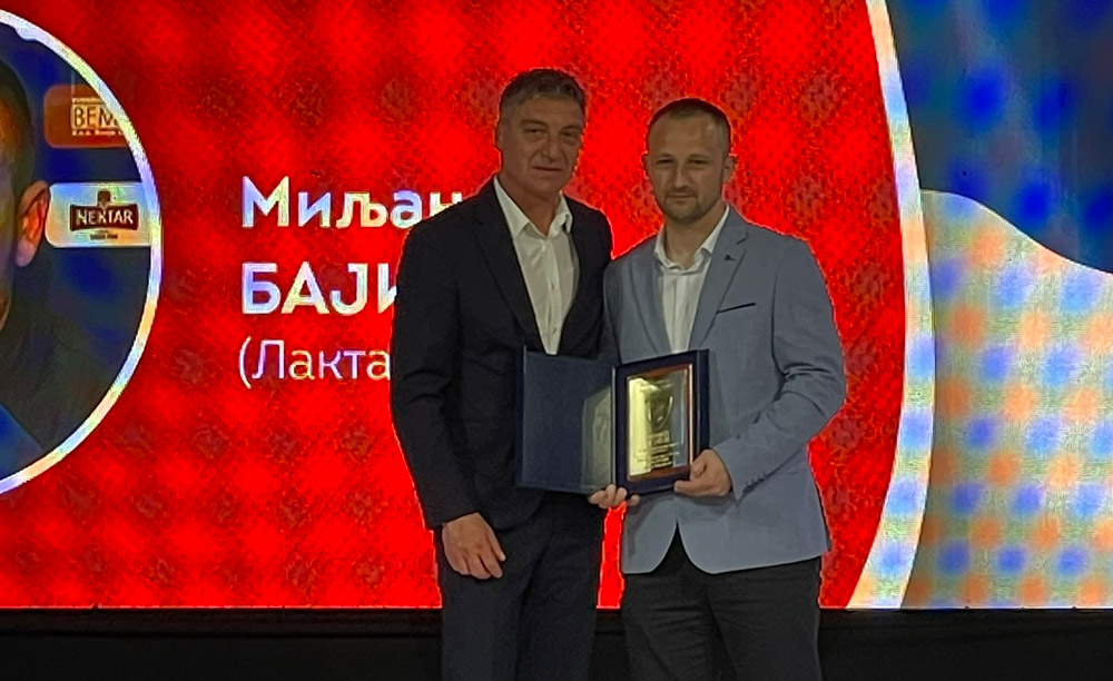 Miljan Bajić izabran za najboljeg trenera u Republici Srpskoj - Micro Mreža