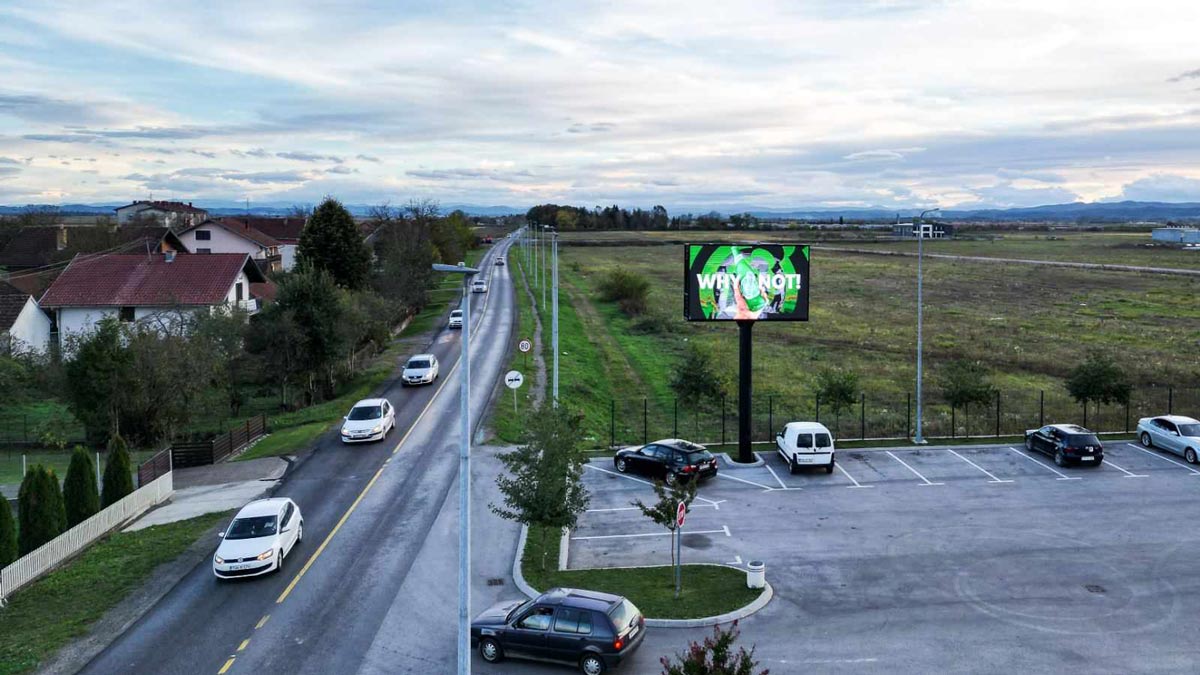 Led bilbord u Novoj Topoli ti nudi savršeno mjesto za oglašavanje ...