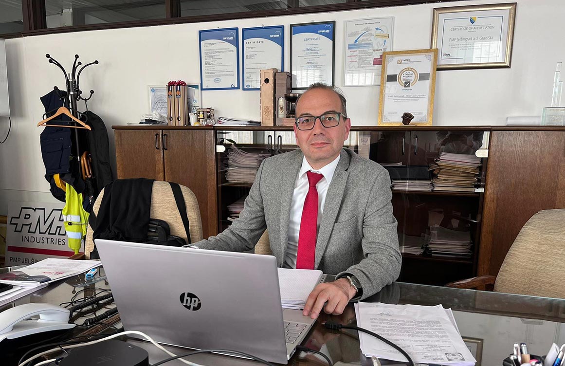 Direktor kompanije "PMP Jelšingrad" Branislav Banjac: "Trebaju nam ...