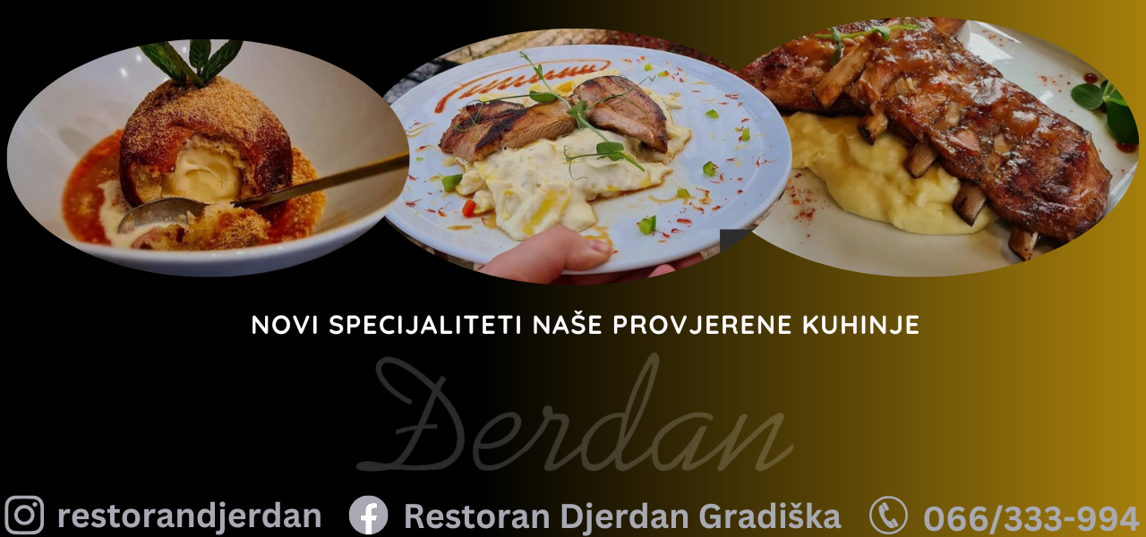 Restoran “Đerdan” je pripremio nova jela za vas – Micro Mreža
