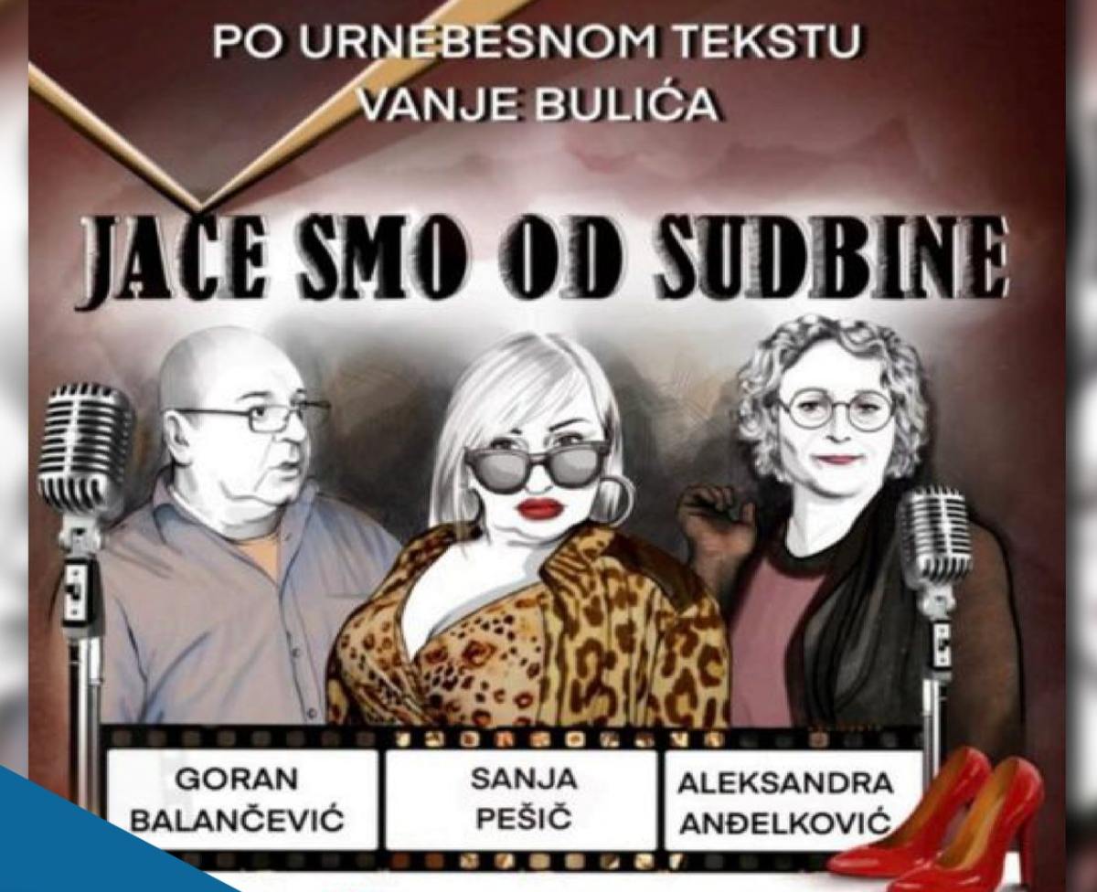 Urnebesna komedija “Jače smo od sudbine” premijerno u Kulturnom centru Gradiška – Micro Mreža