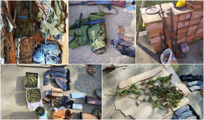 “Kalibar” u Gradišci oduzeo oružje i drogu: Uhapšeno jedno lice (FOTO ...