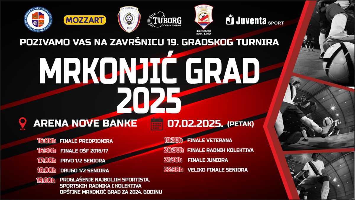 Izbor sportiste godine i finale gradskog turnira u Mrkonjić Gradu ...