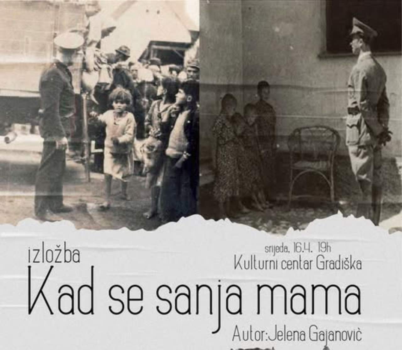 Izložba „Kad se sanja mama“ autora Jelene Gajanović u Kulturnom centru Gradiška – Micro Mreža