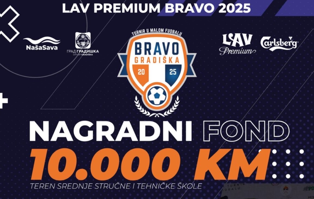 Počele prijave za turniru u malom fudbalu “Lav Premium Bravo 2025 ...